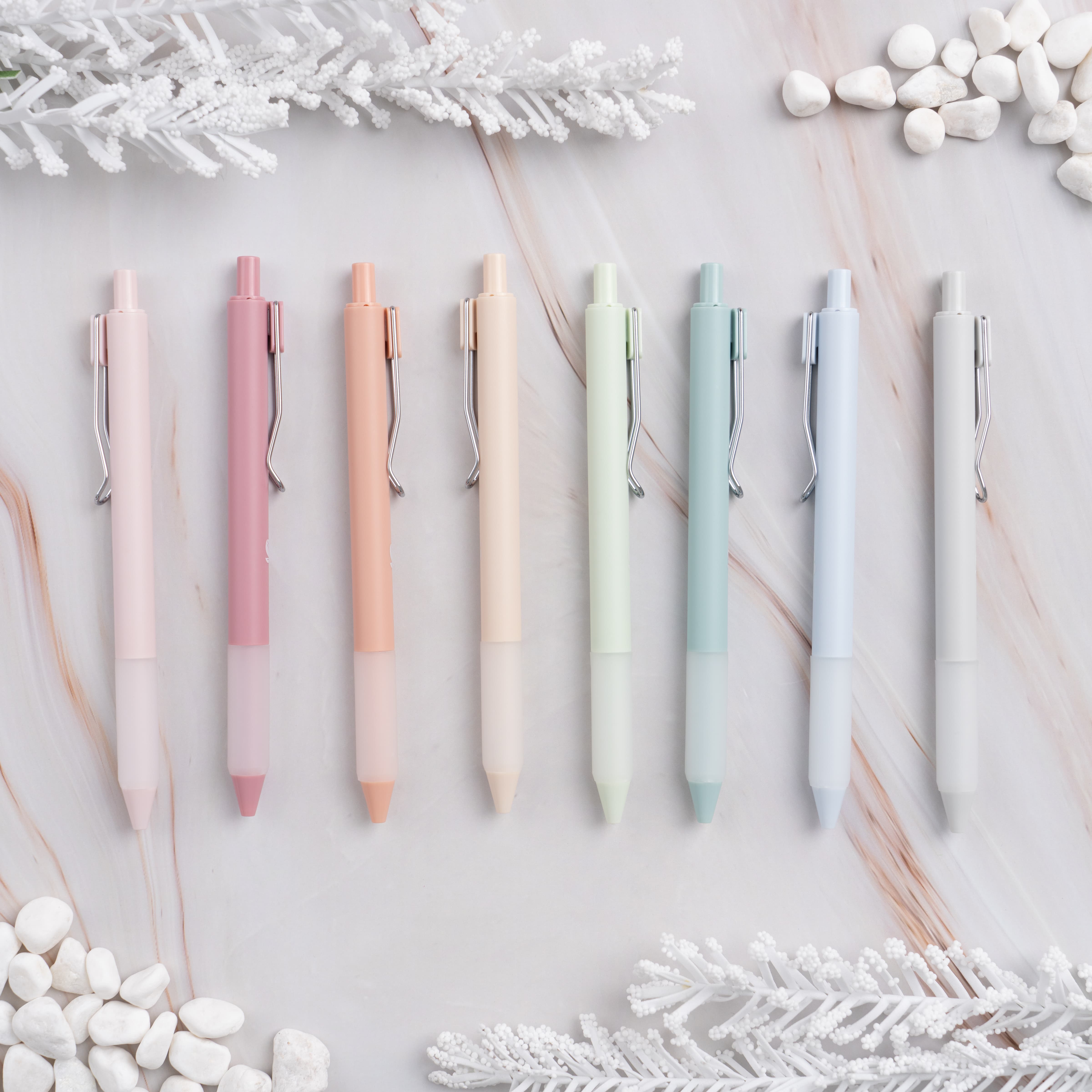 Colored Gel Pens - Pastel Edition || Blieve INCLUDES: 8 Pastel Pens ...