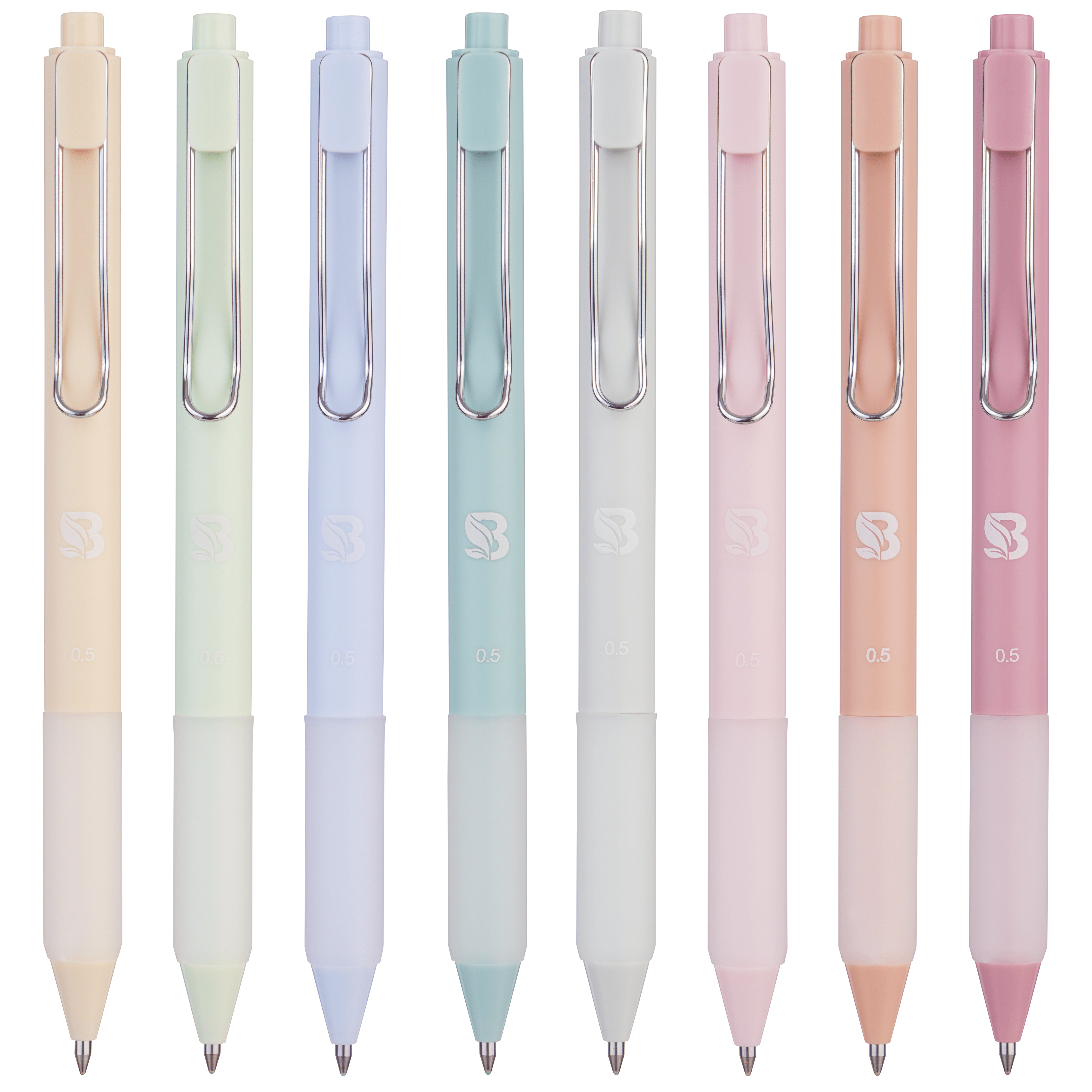 Colored Gel Pens - Pastel Edition || Blieve INCLUDES: 8 Pastel Pens ...